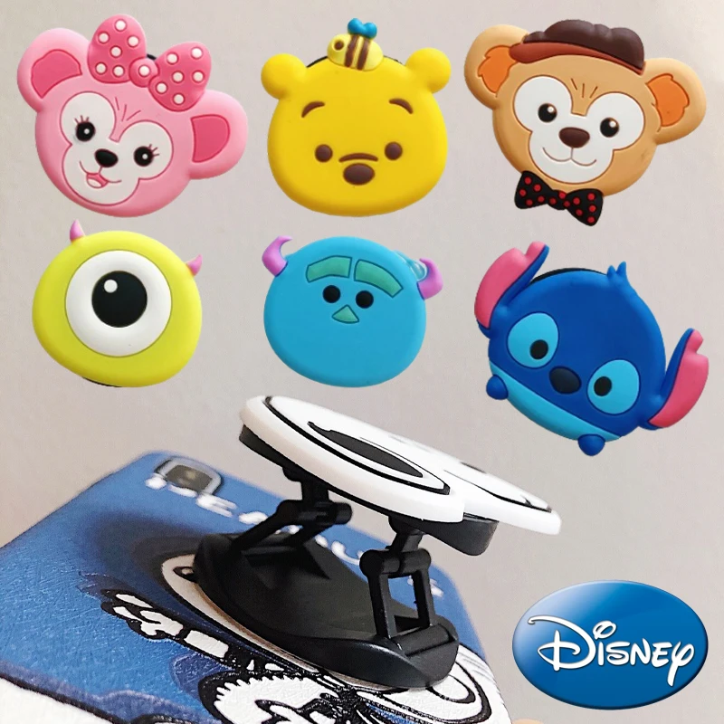 Disney-Stitch-Phone-Stand-Finger-Ring-Holder-Cartoon-Anime-Retractable ...