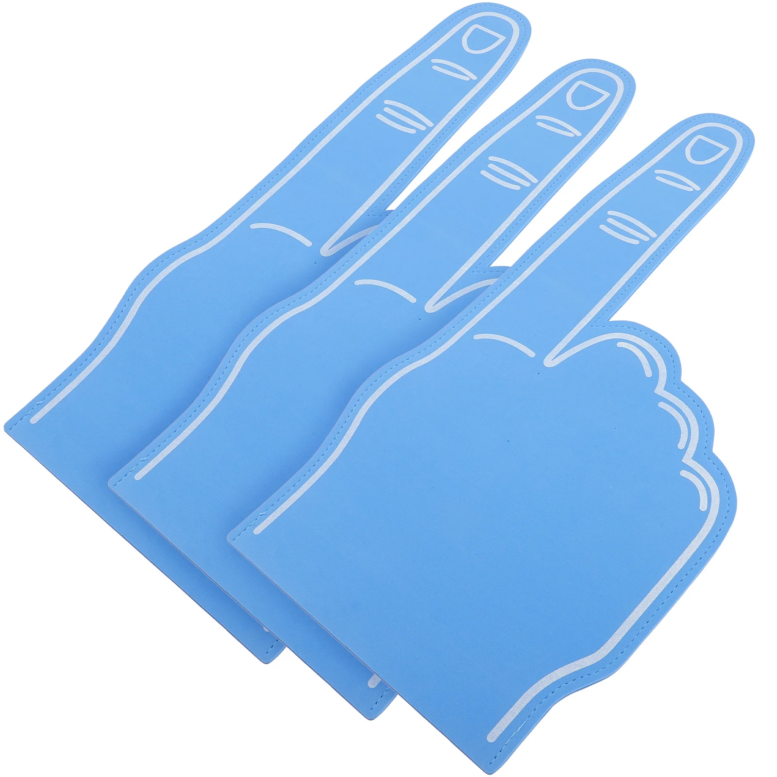 Blank White Foam Finger