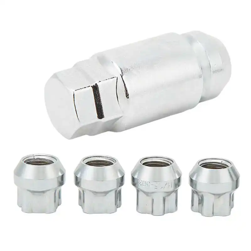 Cone-Wheel-Locks-Stainless-Steel-Wheel-Locking-Lug-Nuts-Bolts-Kit ...