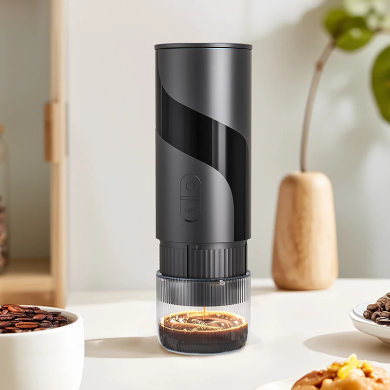 Portable Battery-Powered Capsule Espresso Machine Single Cup Mini ...