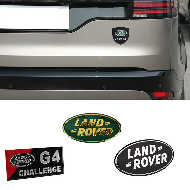 랜드로버 엠블럼 디펜더 레인지로버 이보크 디스커버리 Lr2 Lr3 스포츠 프리랜더 Go Beyond Challenge 오프로드
