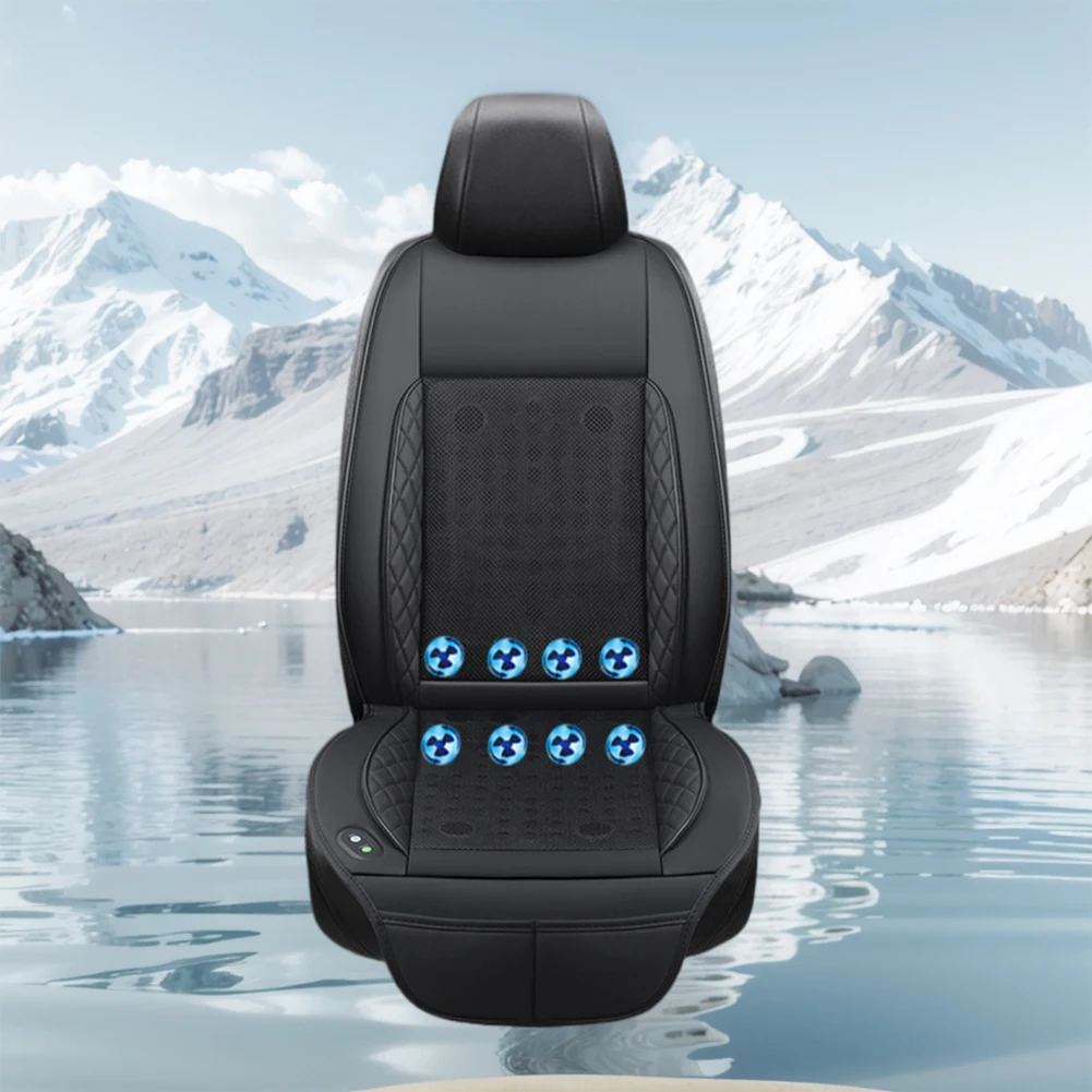 12-24V-Heat-Dissipation-And-Cooling-Massage-Ice-Silk-Seat-Mat-with-Fan ...