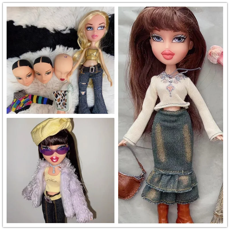 30cm-Bratzes-Doll-Ordinary-Fashion-Doll-Changeable-Clothes-Movable ...
