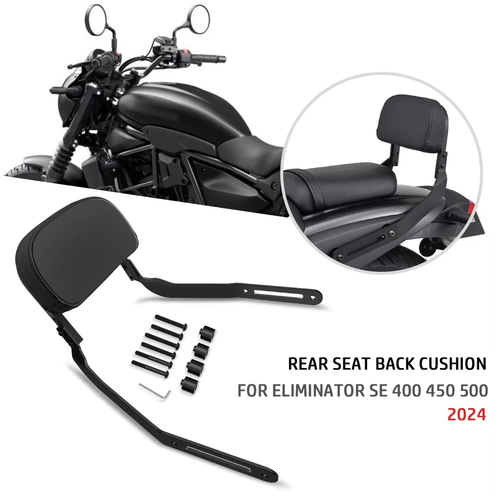 Motorcycle Accessories eliminator se 400 500 450Rear Passenger Backrest ...