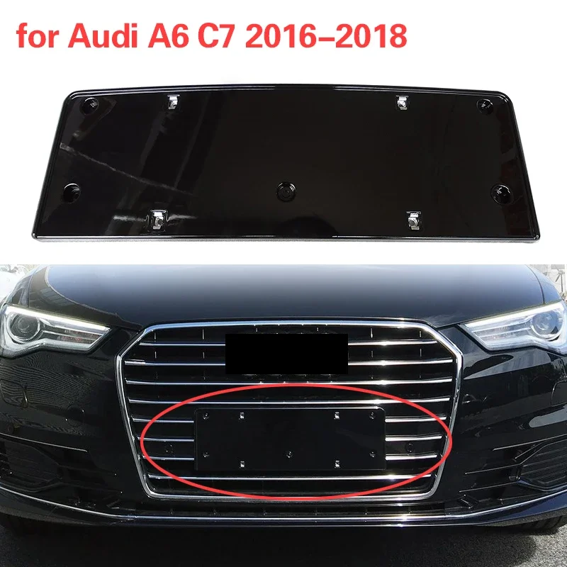 4GD807285-for-Audi-A6-C7-PA-2016-2018-Car-Front-License-Plate-Front ...