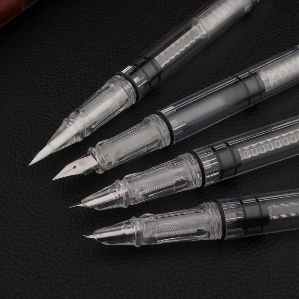 Pluma-estilogr-fica-transparente-para-escribir-plum-n-suave-Fude-pincel ...
