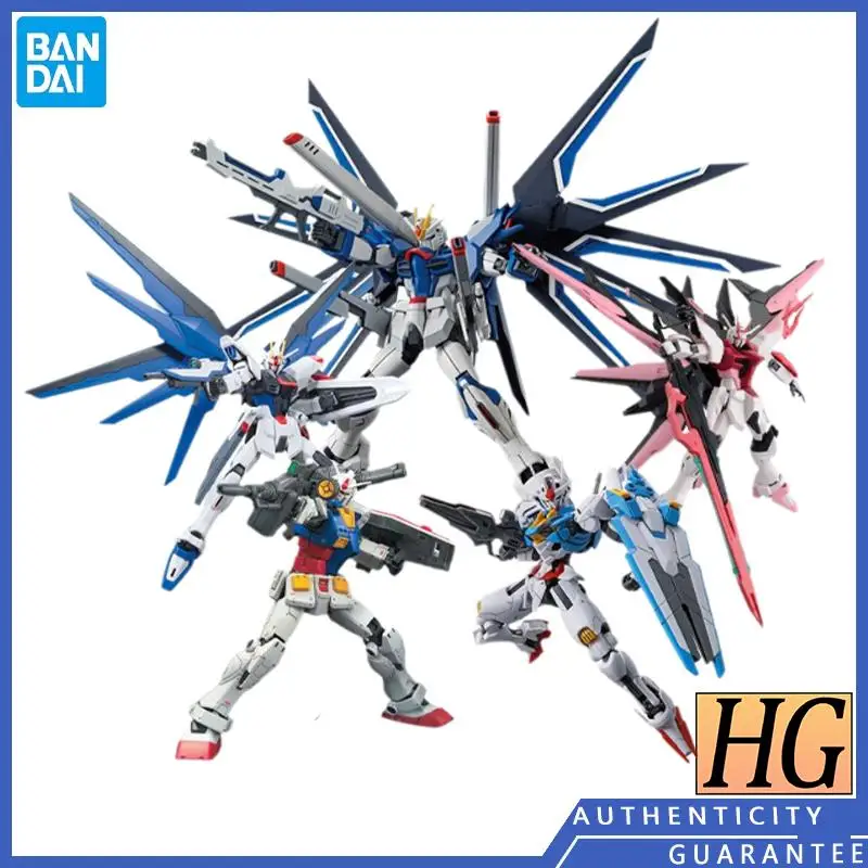 Bandai-figura-de-acci-n-HG-1-144-Strike-Rising-Freedom-Rx-78-Zaku-Ii ...
