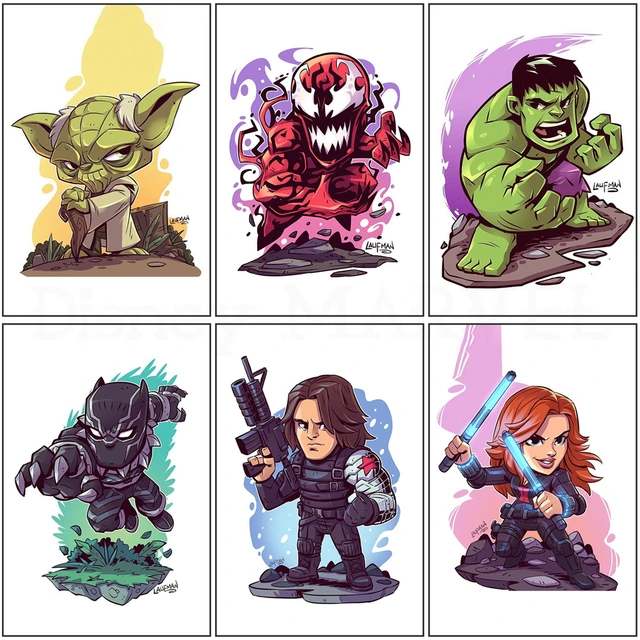 Chibi Marvel Heroes