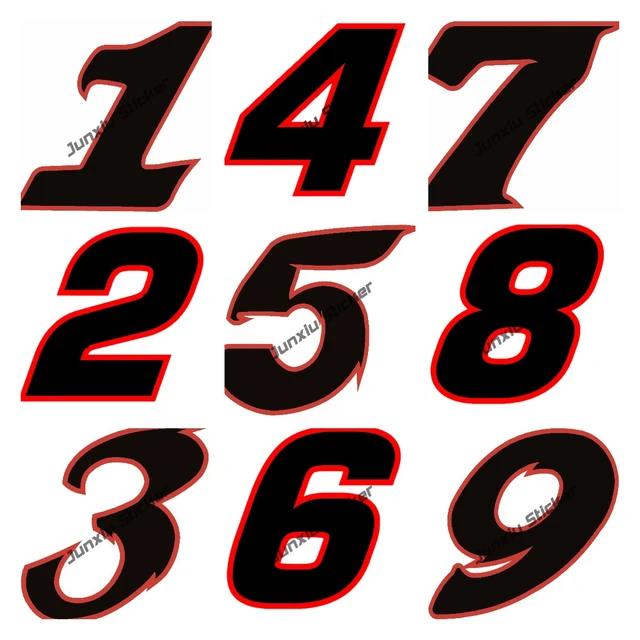 Nascar Racing Numbers