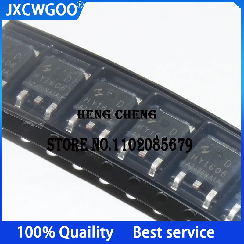 10PCS-HY1606D-HY1606-TO-252-N-channel-60V-66A-field-effect-transistor ...