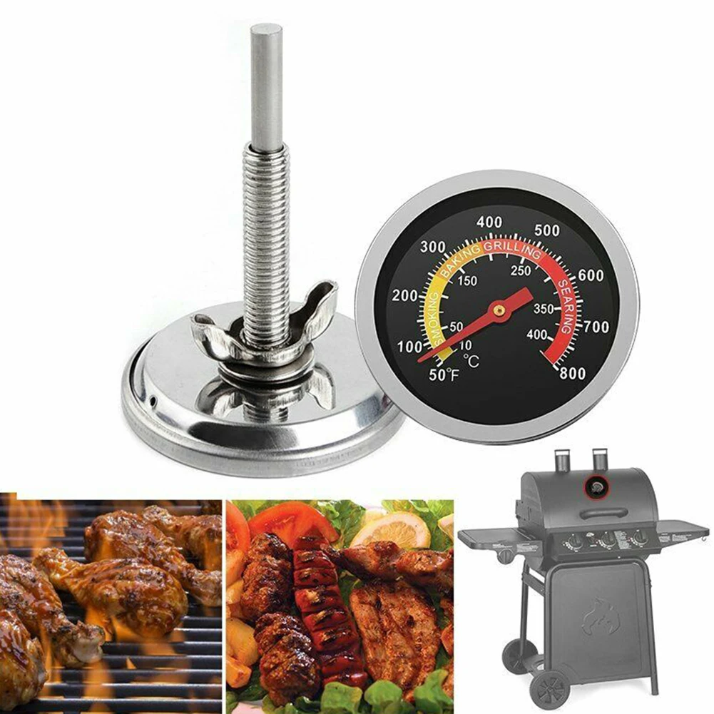 1pc Oven Temp Gauge BakingFood Meat Temperature Stainless Steel Oven ...