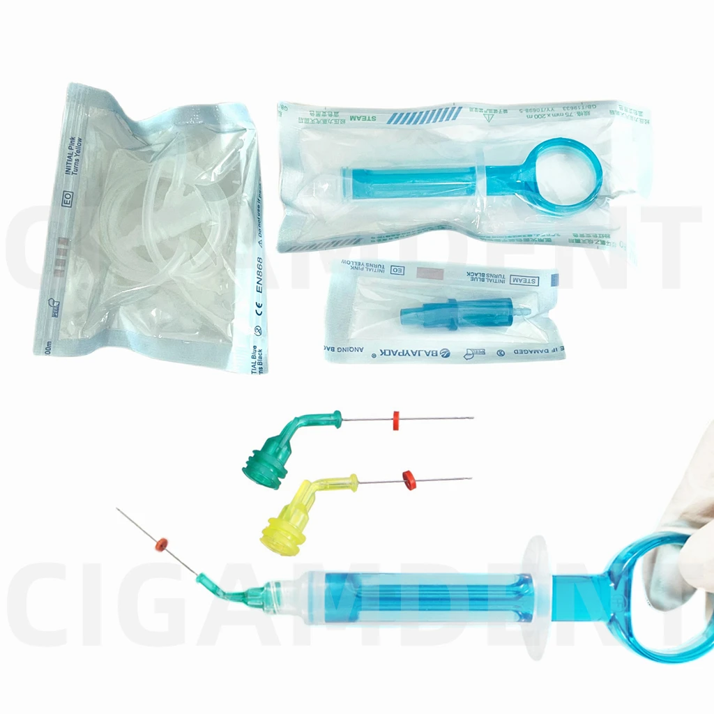 Dental Negative Pressure Irrigator Root Canal Cleaning Flushing Needle ...