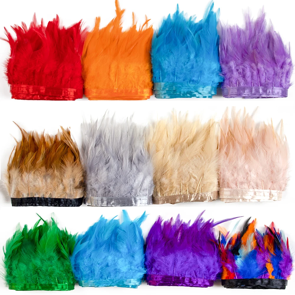 1Meter-Natural-Pheasant-Chicken-Feather-Trims-10-15Cm-Ribbon-Sewing ...