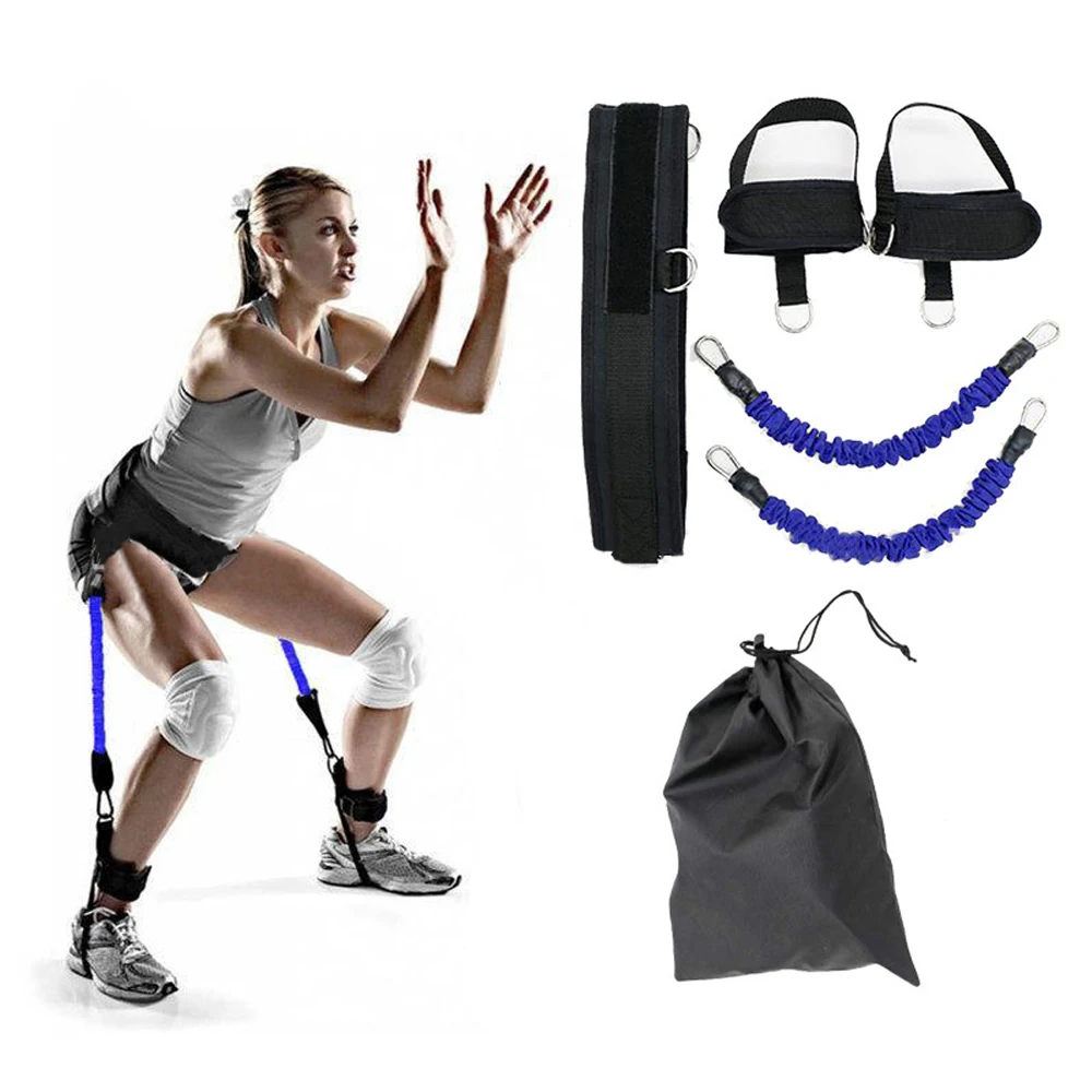 Bounce-agility-Trainer-Resistance-Band-Leg-Hip-Power-Strengthen-Pull ...
