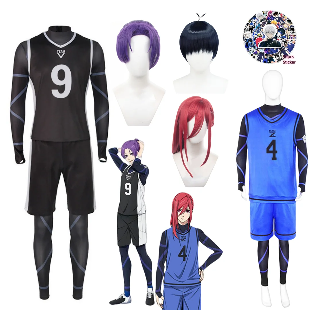 Anime-Blue-Lock-Cosplay-Costume-Isagi-Yoichi-Chigiri-Bachira-Rensuke ...