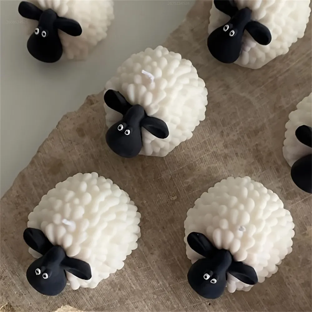 3D-Sheep-Candle-Silicone-Mold-Animal-Goat-Candy-Cake-Baking-Mold ...