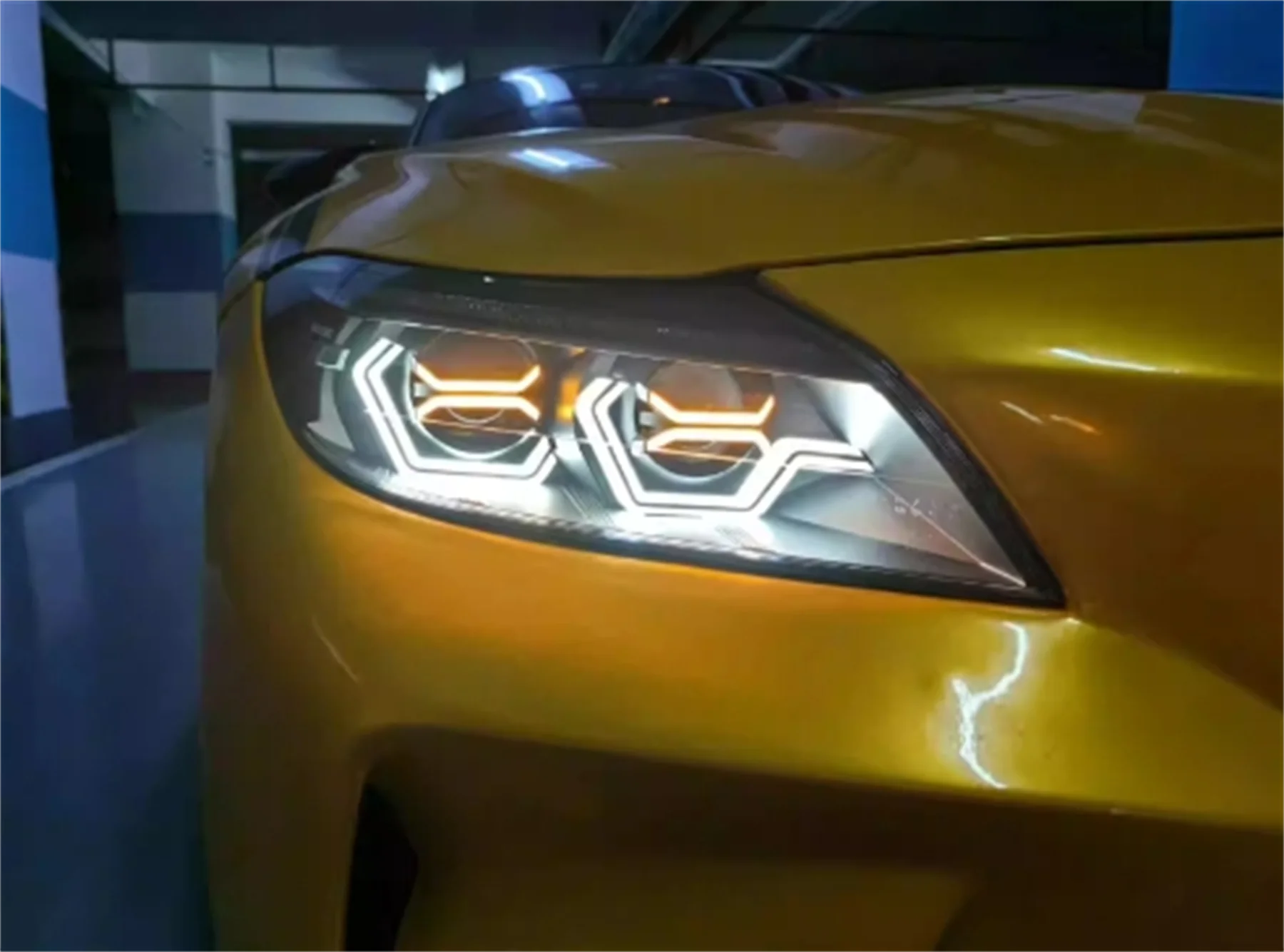 Front-Headlight-Headlamp-for-BMW-Z4-modified-OSS-Daytime-running-light ...