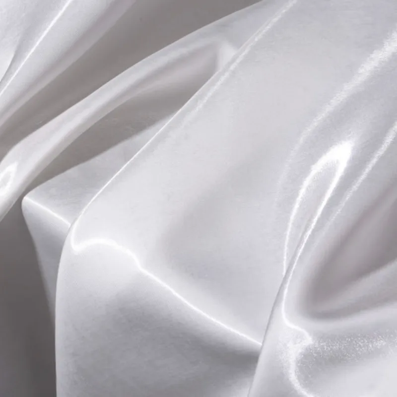 White Satin Fabric