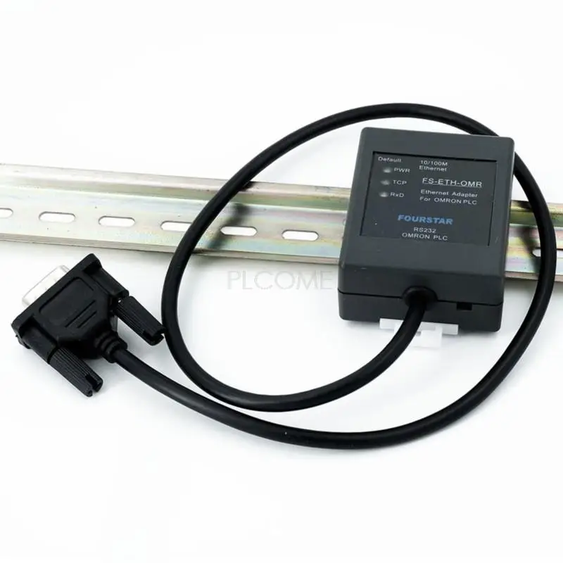 Ethernet Adapter for Omron PLC Programming, Isolated RS232 to RJ45 ...
