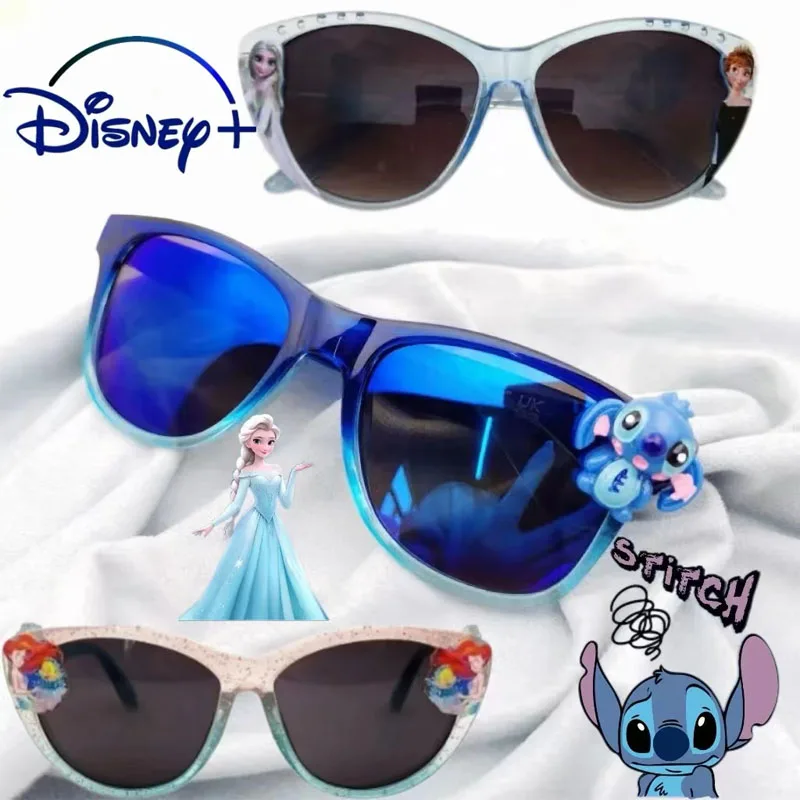 Disney-Lilo-e-Stitch-culos-de-sol-infantil-Cartoon-Figure-Elsa-A ...