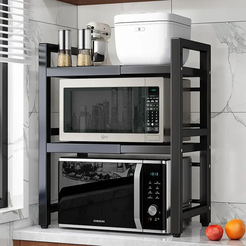 Rack-Holders-Retractable-Kitchen-Shelving-Microwave-Oven-Rack-Oven ...