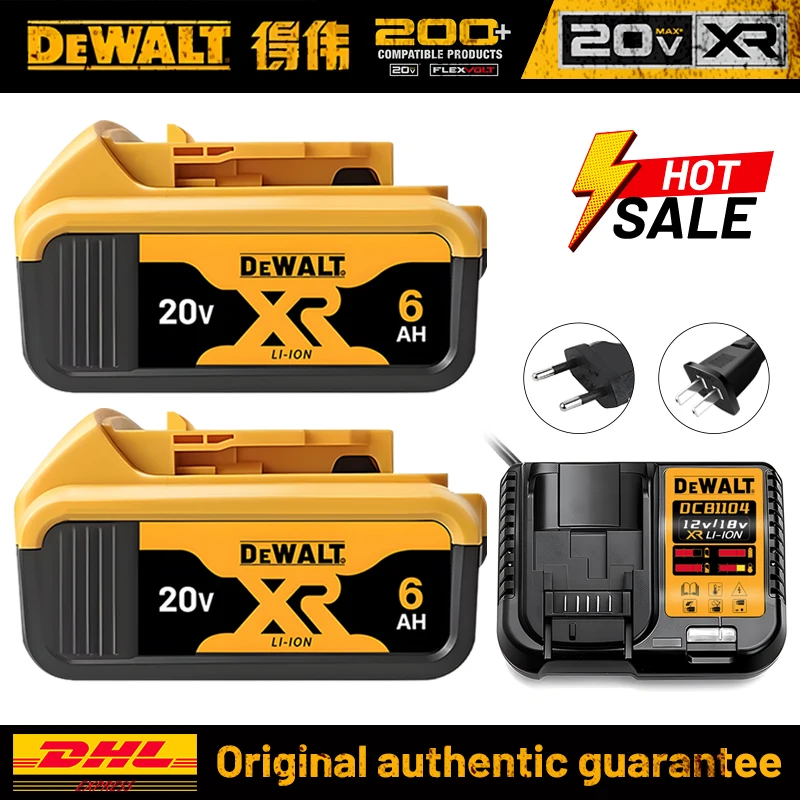 Original-DEWALT-battery-20V-6AH-rechargeable-lithium-ion-battery-DEWALT ...