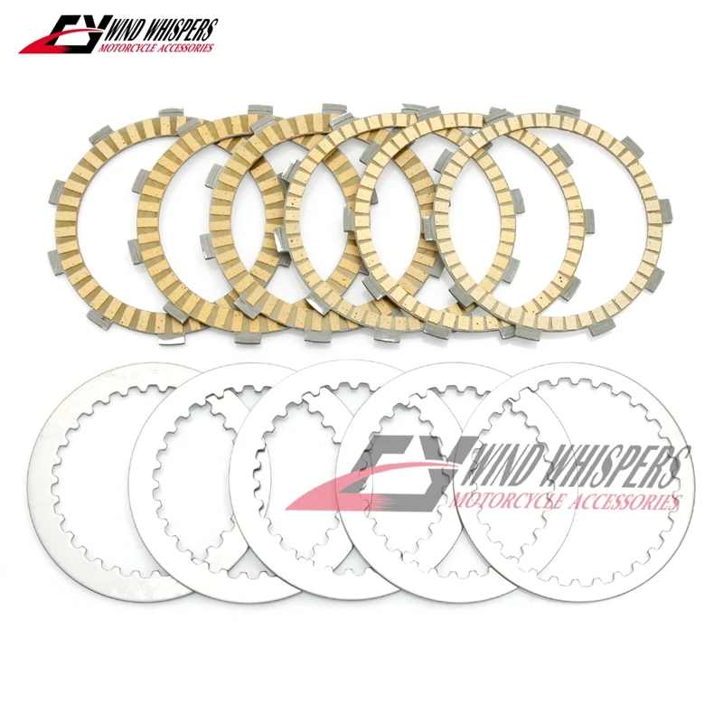 Motorcycle-Paper-base-clutch-plates-friction-discs-steel-plates-For ...