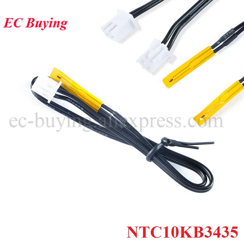 5-1pcs-Thin-Film-Thermistor-NTC-10K-ohm-Temperature-Sensor-Probe-3435-NTC10K-Thermal-Cable ...