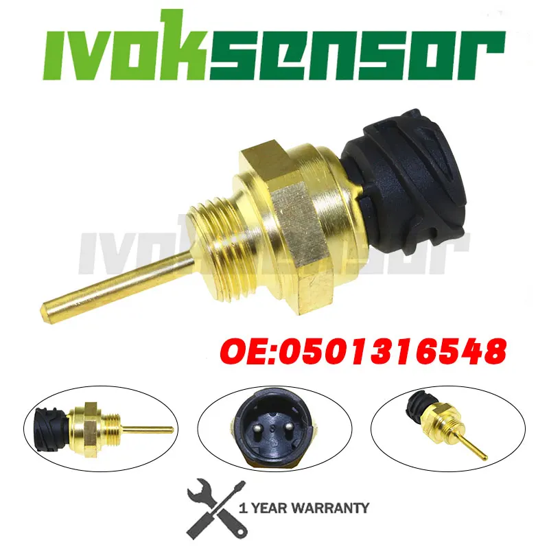 Coolant Oil Temperature Temp Sensor Sender For Mercedes-BENZ TRUCKS ...