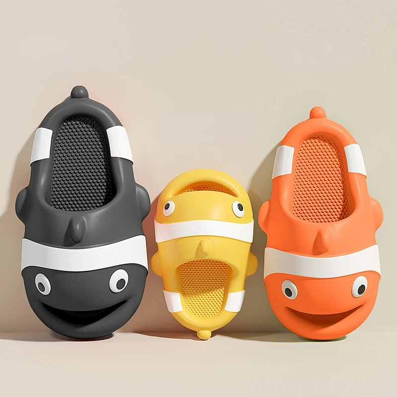 Women-s-Slippers-Summer-Funny-Clown-Fish-Slides-Fashion-Soft-Sole ...