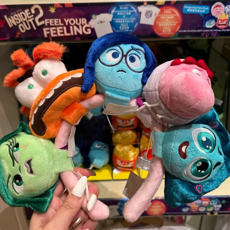 Hong Kong Disney Pixar Inside Out 2 Plush Dolls Anxiety Embarrassment ...