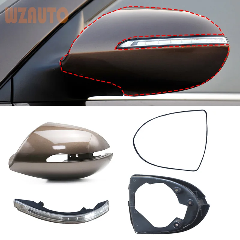 Auto Rearview Side Mirror Accesorios Cover Shell/Housing Cover Turn ...