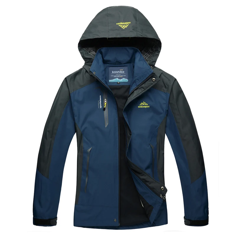 Men-Autumn-Jacket-Camping-Hiking-Trekking-Windbreaker-Waterproof-With ...