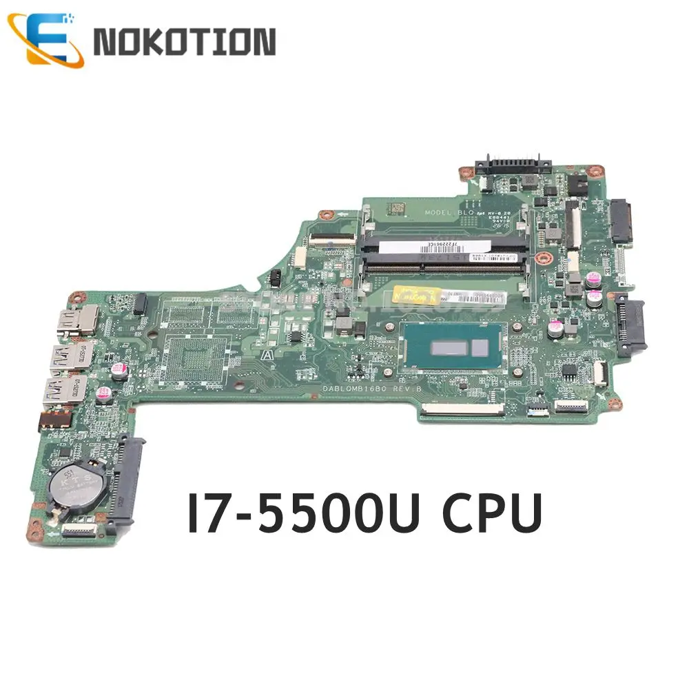 NOKOTION A000393960 DABLQMB16B0 MAIN BOARD For TOSHIBA Satellite S55 ...