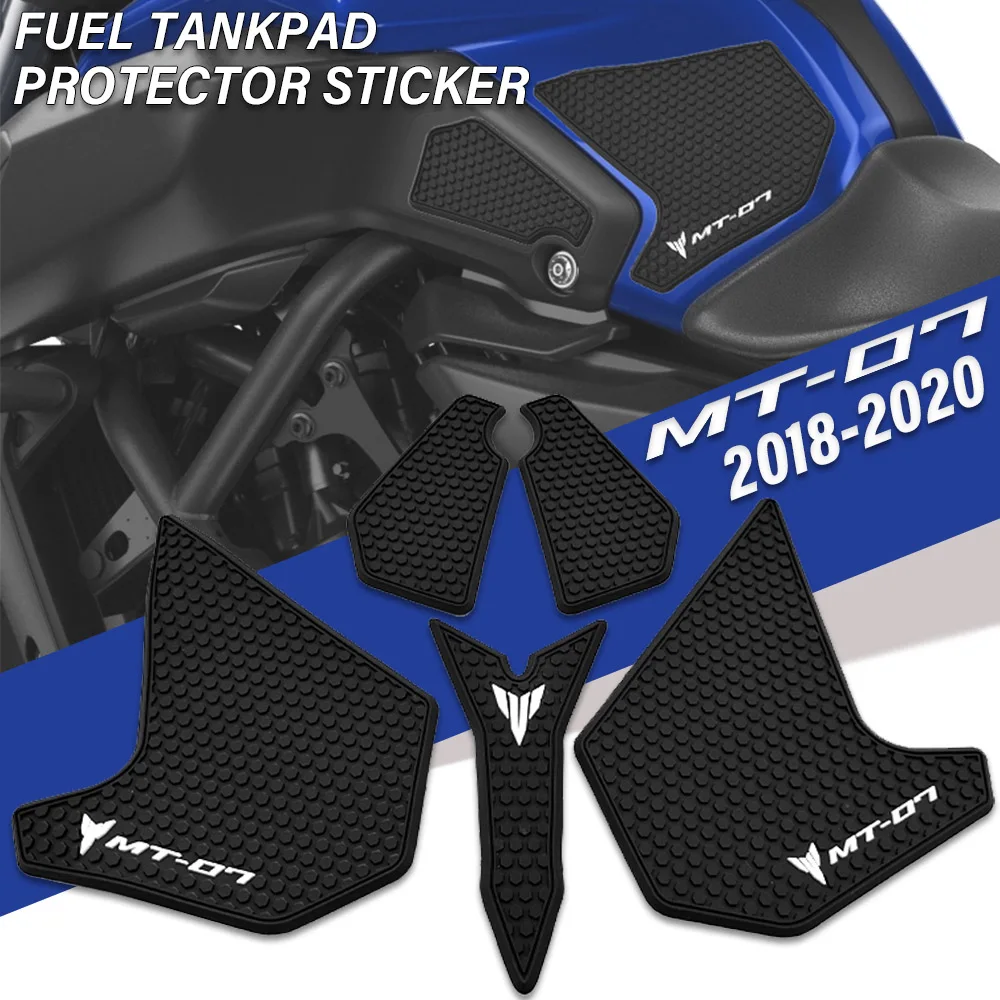 For-Yamaha-MT-07-MT07-MT-07-2018-2019-2020-Protector-Anti-slip-Tank-Pad ...