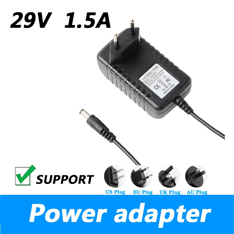 29V 1.5A Fascia Gun Vacuum Cleaner Power Adapter 29V 1500MA DC ...