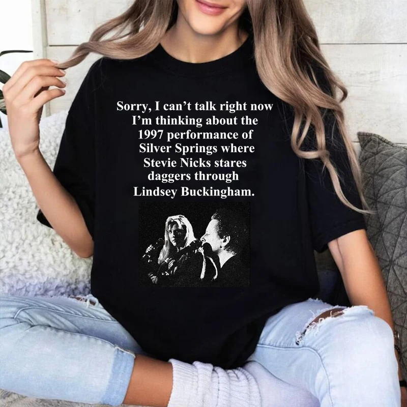 I-m-Thinking-about-The-1997-Performance-of-Silver-Springs-T-Shirt-Women ...