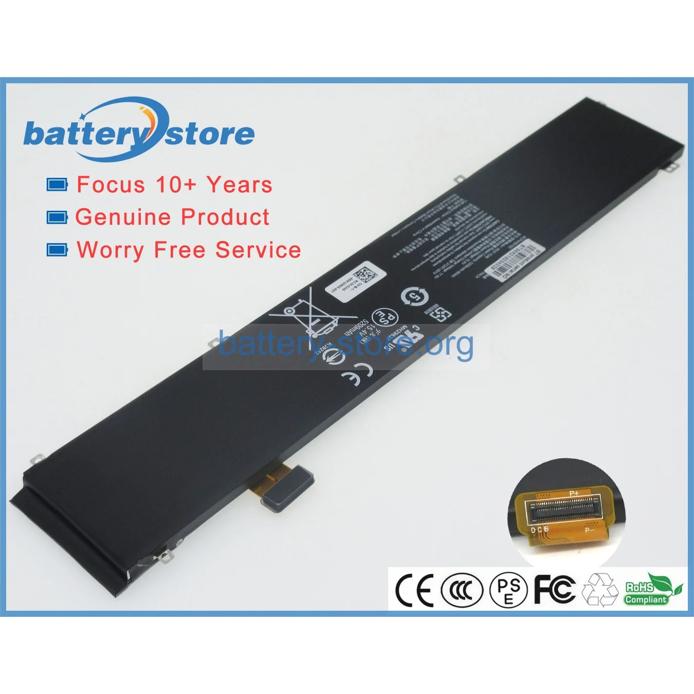 Genuine Original Laptop Batteries for 4ICP4/55/162,Blade 15 Advanced,15 ...