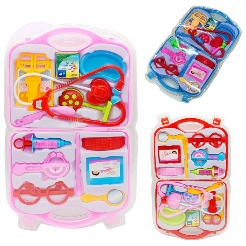 Simulated-Medical-Tool-Kit-Little-Doctor-Passing-Family-Stethoscope ...