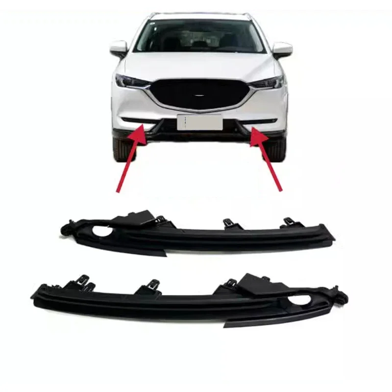 Auto-Left-Right-Front-Bumper-Fog-Light-Grille-Grill-Cover-For-Mazda-CX5 ...