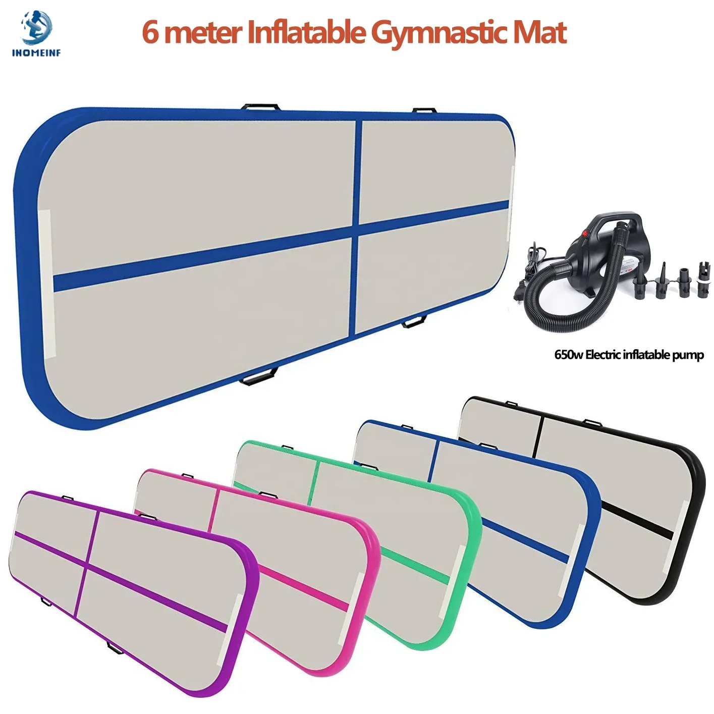 6x1x0-2m-PVC-Water-Yoga-Mat-Inflatable-Trampoline-AirTrack-Tumbling-Mat ...