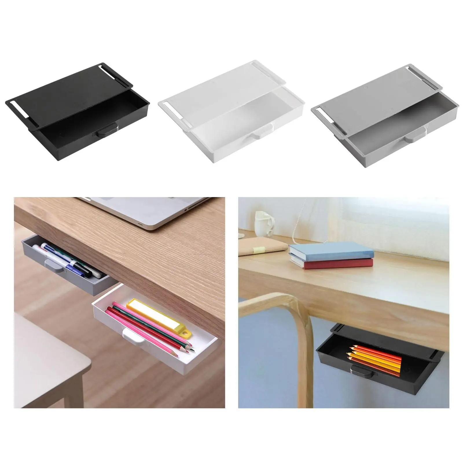 Escondido-Desk-Gaveta-Tipo-Forte-Capacidade-De-Rolamento-Economizando ...