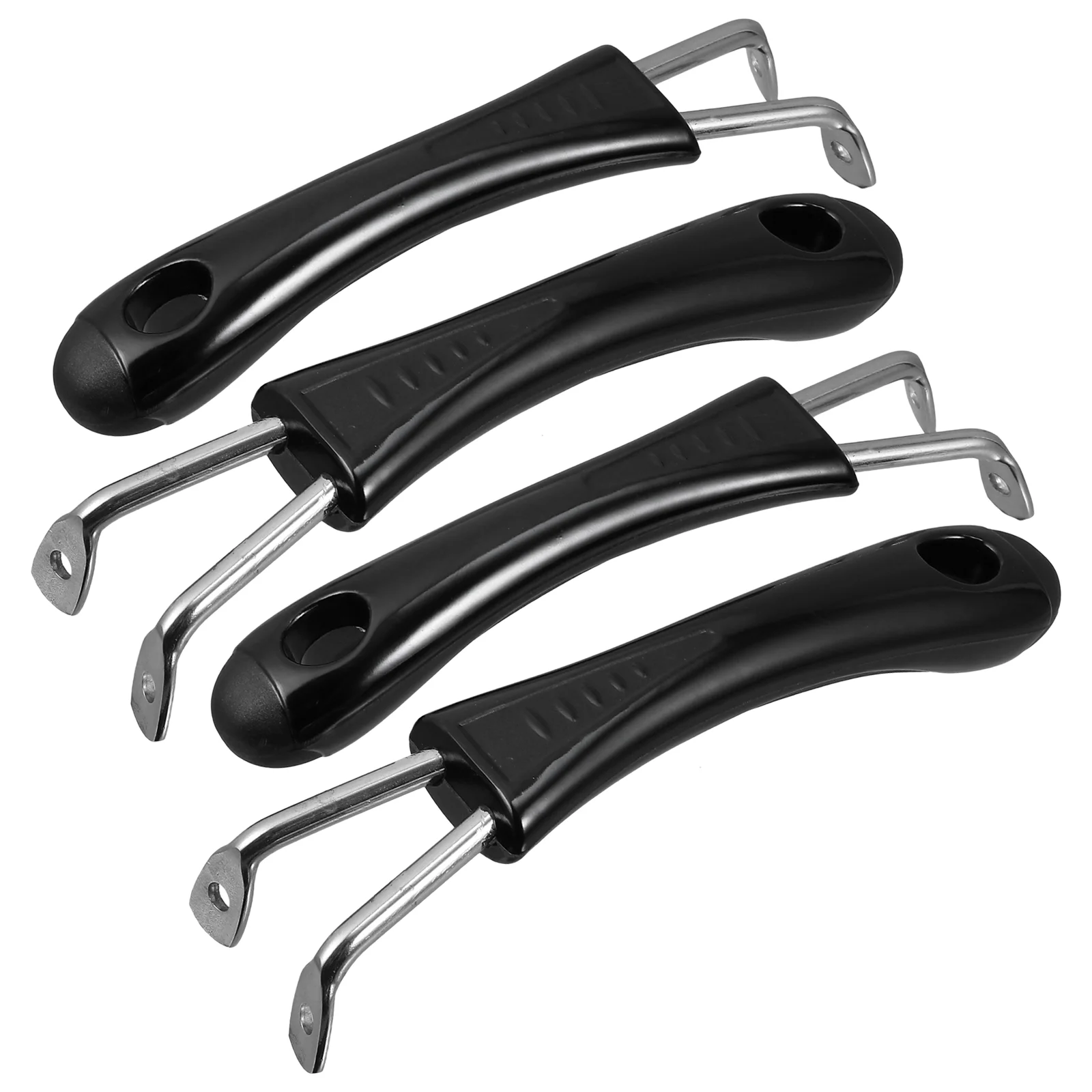 4-Pcs-Pot-Handle-Ergonomic-Pan-Grip-Stainless-Steel-Practical-for ...