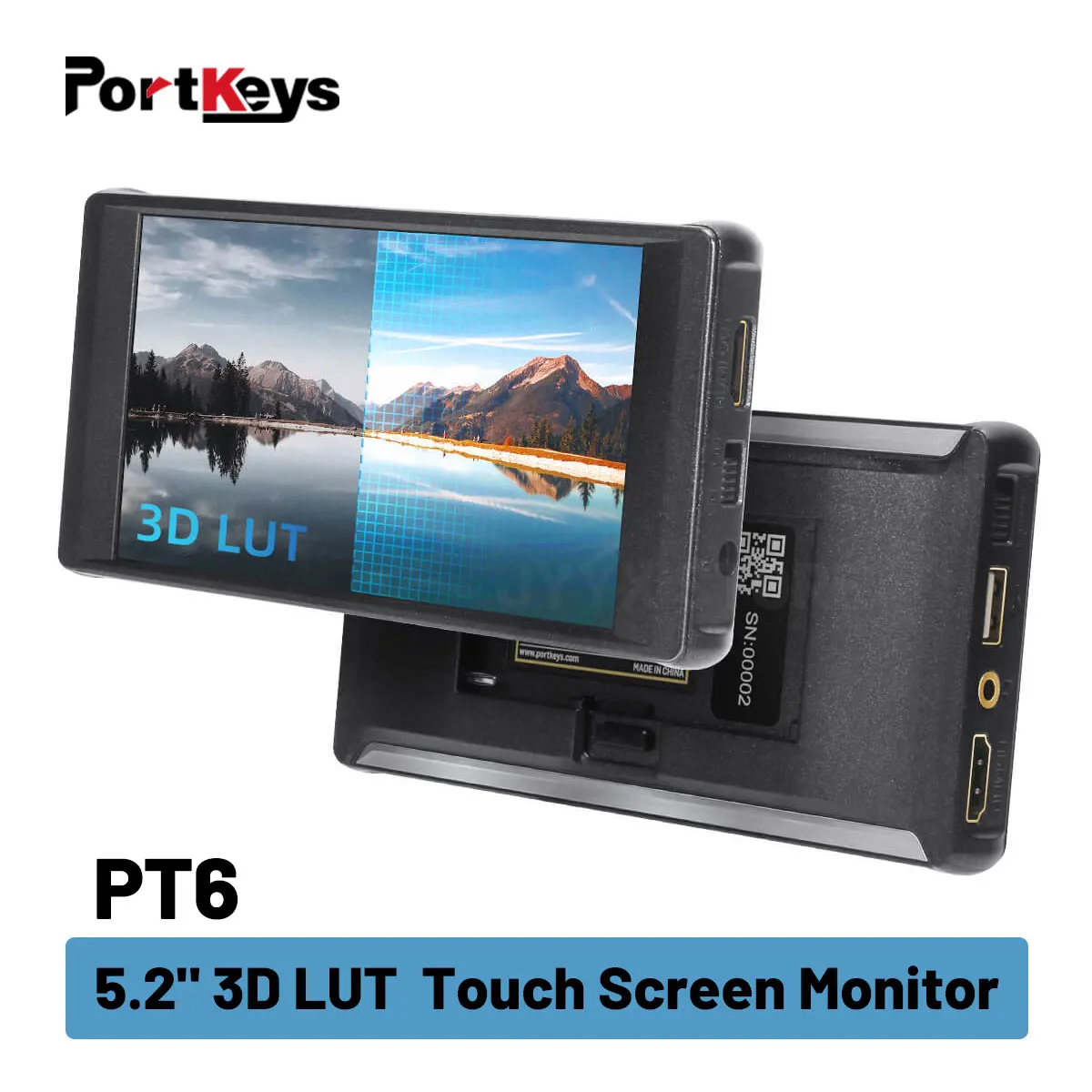 Portkeys-PT6-5-2-inch-Monitor-Touch-Screen-3D-LUT-600nit-1080P-4K-HDMI ...