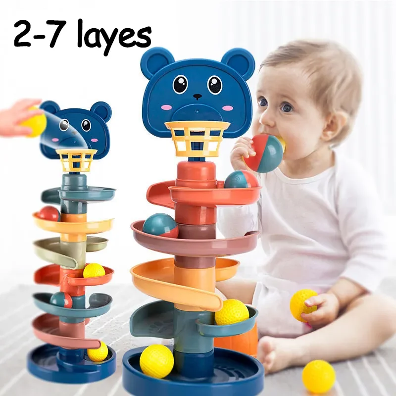 Development-Games-Montessori-Rolling-Ball-Baby-Toys-Educational-Toys ...