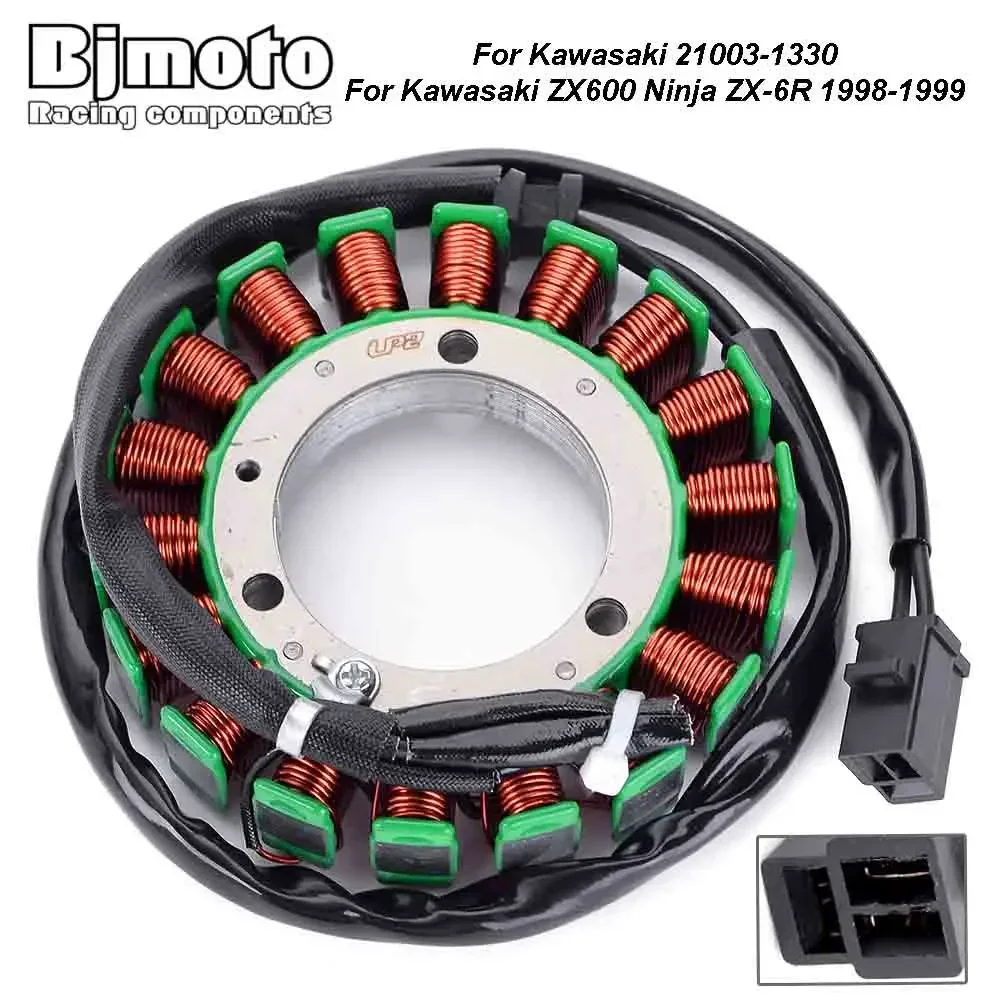 Motorcycle-Stator-Coil-for-Kawasaki-Ninja-ZX6R-ZX-6R-ZX600-1998-1999 ...