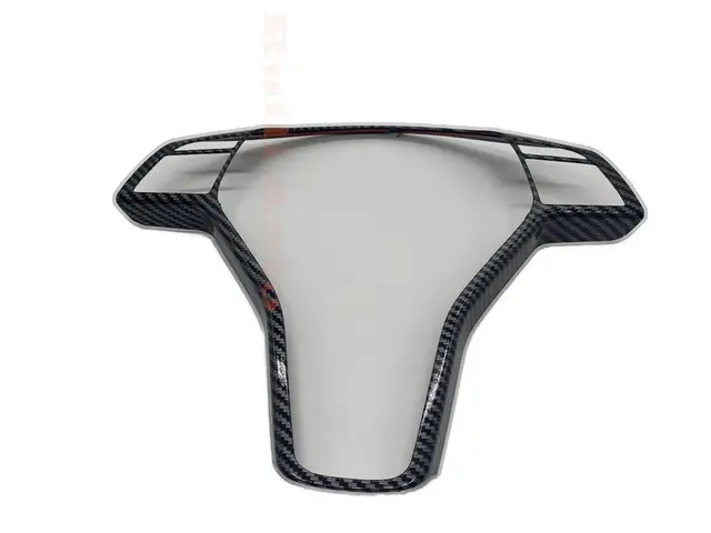 Ruili51 1 Steering Wheel Frame Trim Cover ABS for Mercedes Benz A B C E ...