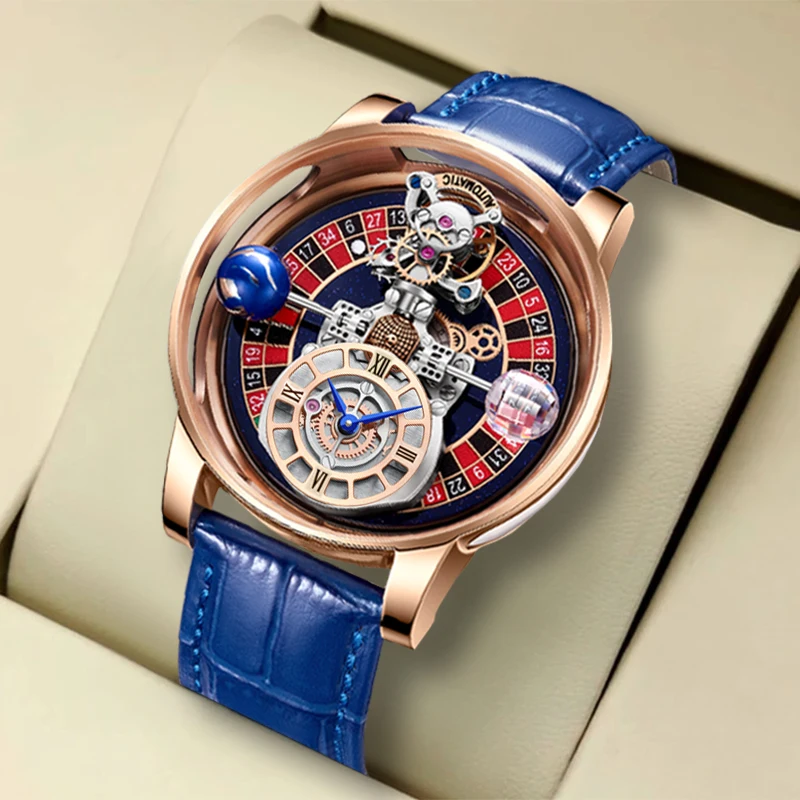 PINDU-Roulette-Watch-Latest-Design-Quartz-Watch-Men-Waterproof-Leather ...