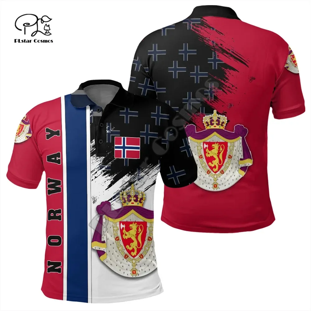 Shirt Flag Norway | Shirt Print Flag Norway | Polo High Quality Norway ...