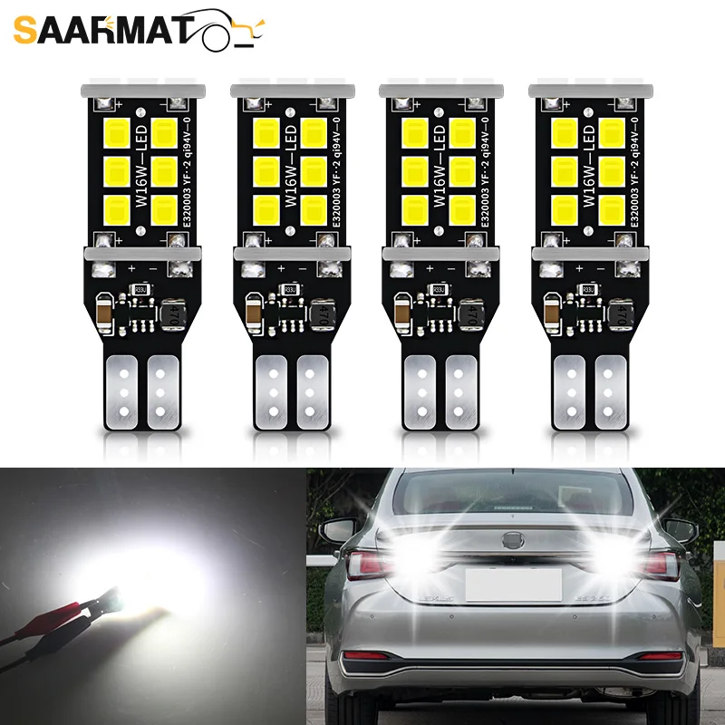 4pcs T15 LED Reverse Backup Light Blubs W16W For Lexus LX570 LX460 ...